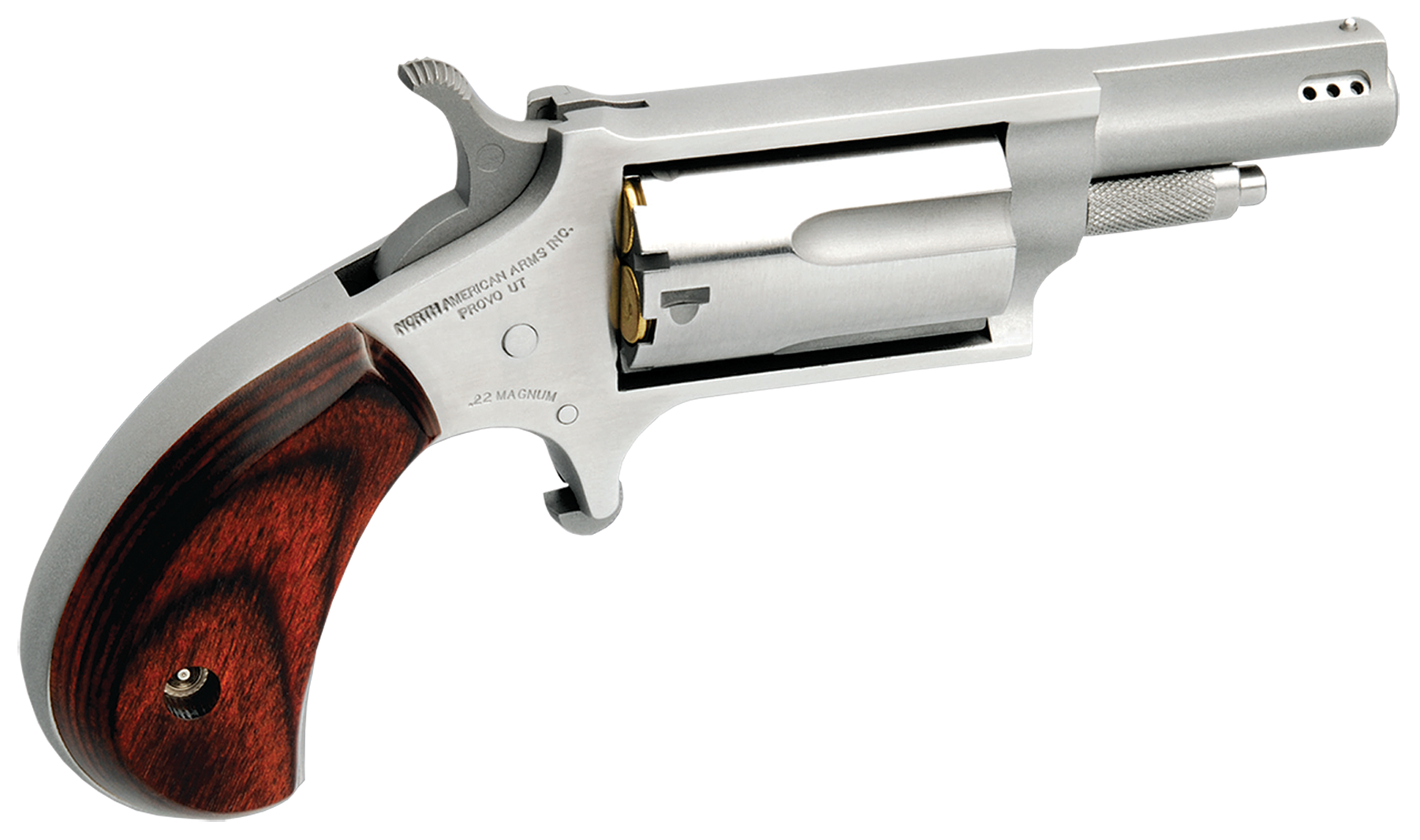 North American Arms Single-Action Mini-Revolver with Ported Barrel ...